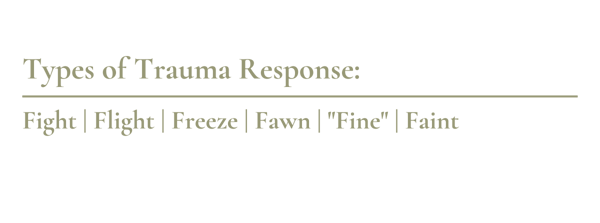 Way More Than Fight or Flight: The Six Trauma Responses and What They ...