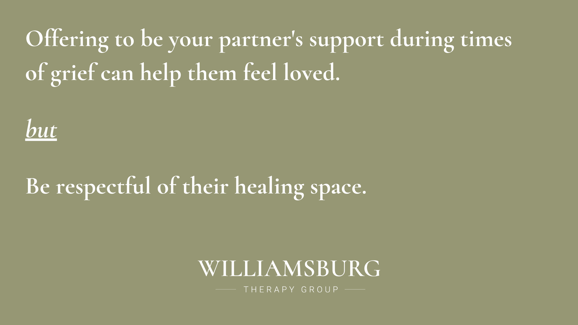 How To Support a Grieving Partner: Tips for Couples | WTG